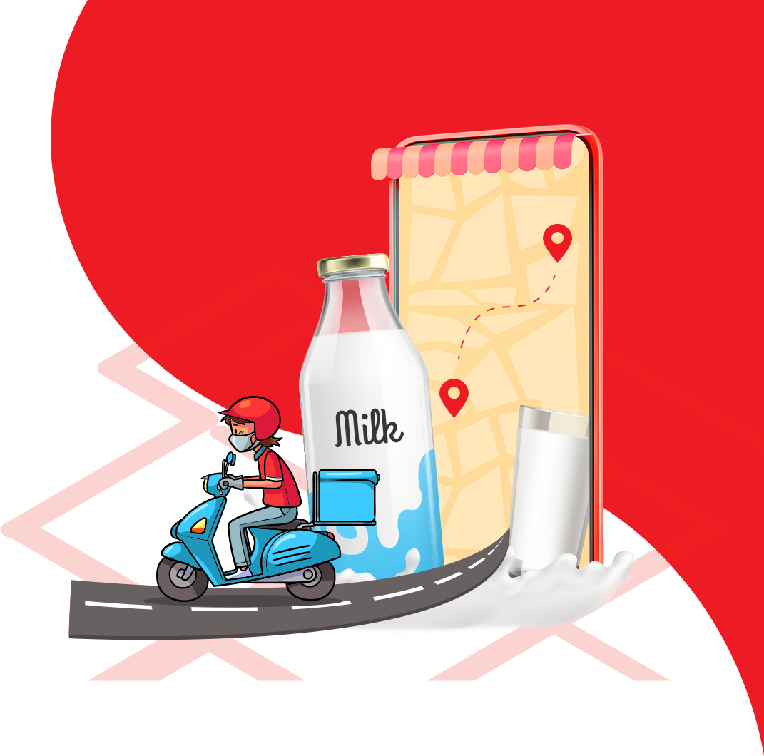 Milk Delivery App Development Company | Electrovese Solutions